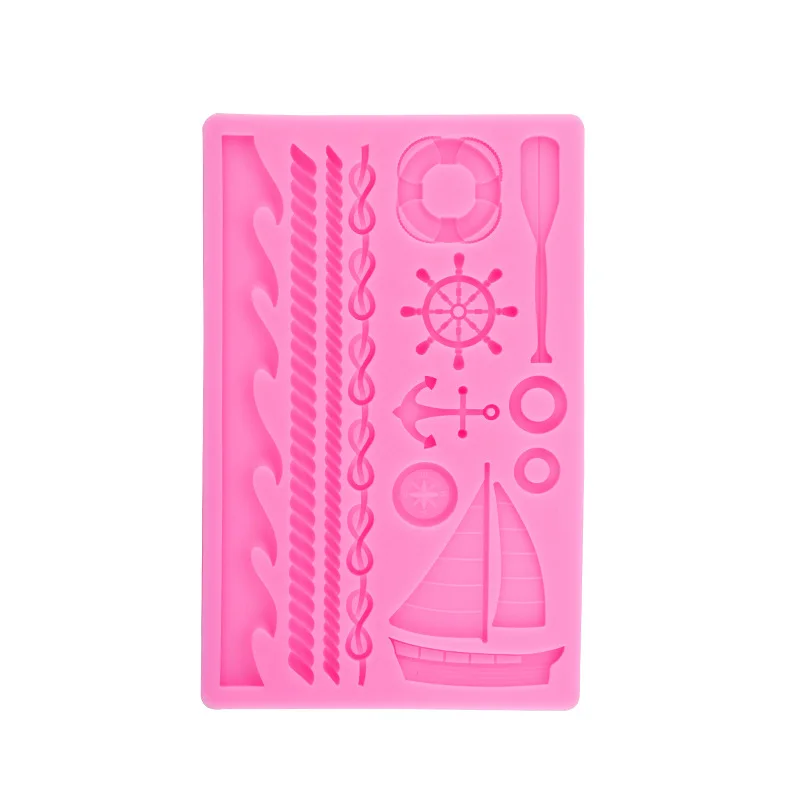 Molde-de-silicona-con-forma-de-ancla-n-utica-herramienta-de-yeso-para ...