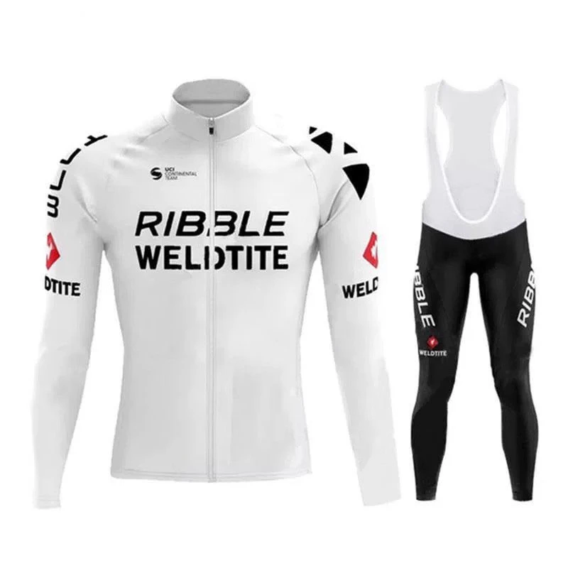 Ribble Weldtite Pro Cycling Clothes Set Long Sleeve Summer Jersey Suit ...