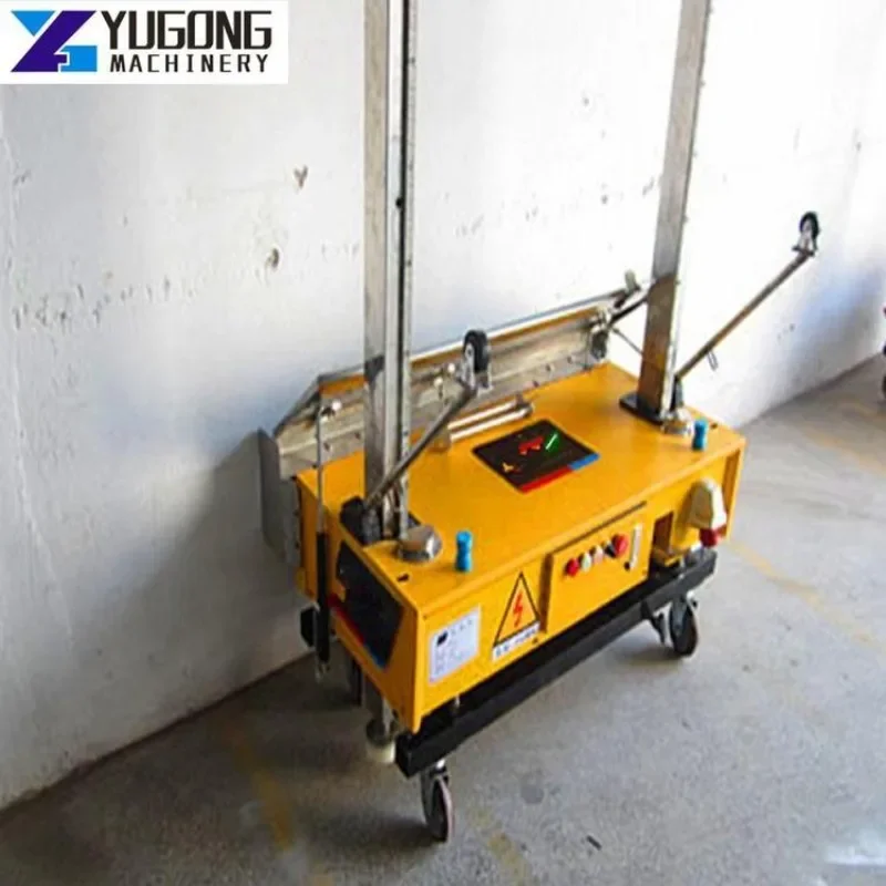 Yugong-Automatic-Cement-Mortar-Plastering-Machine-Rendering-Machine-Lining-Auto-Wall-Gypsum ...