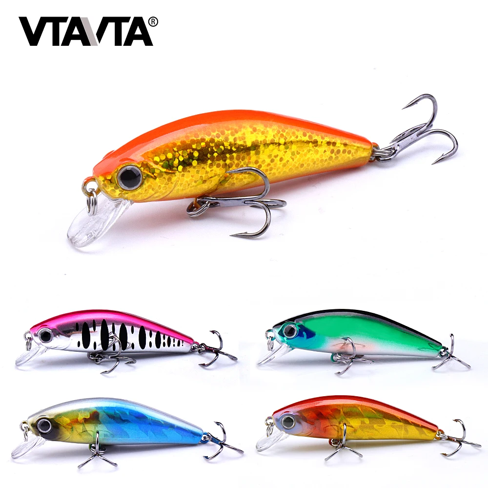 VTAVTA-Japanese-Design-Sinking-Minnow-Wobbler-Fishing-Lure-55mm-6-5g-Isca-Artificial-Plastic ...