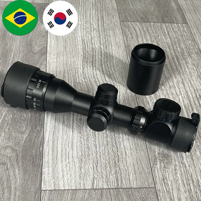 AOE-Optics-Scopes-Vermelho-e-Verde-Iluminado-Range-Finder-Ret-culo ...