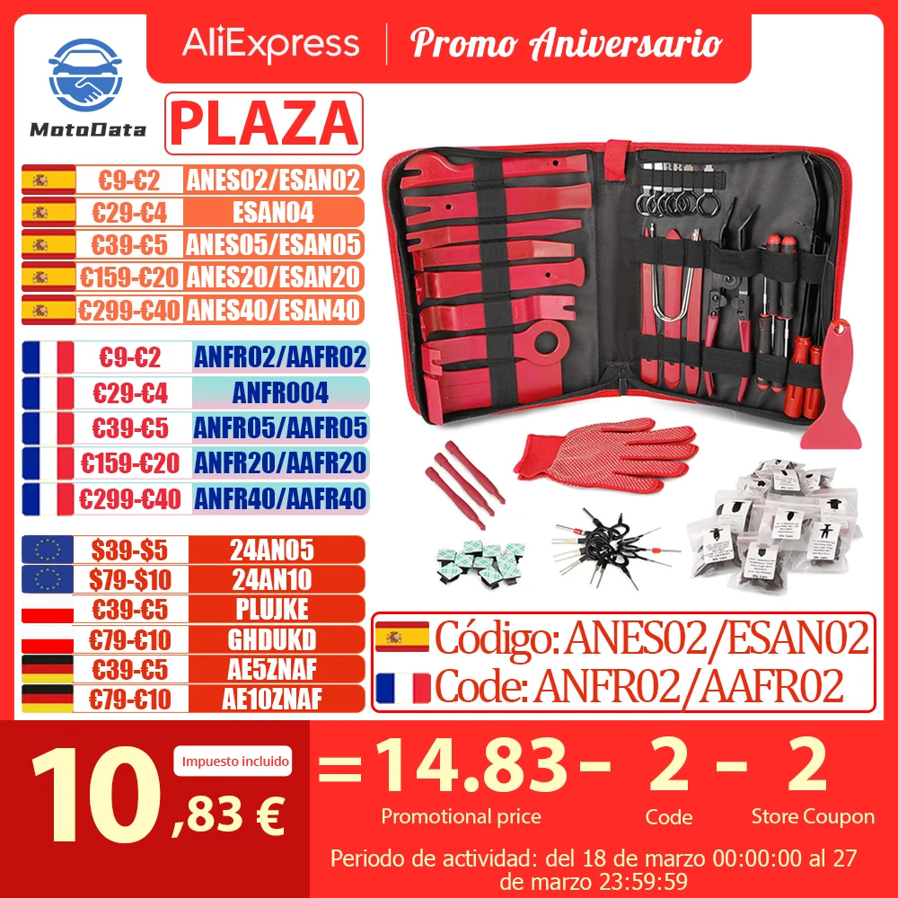 Car-Interior-Disassembly-Kit-Car-audio-disassembly-tools-Car-Clip ...