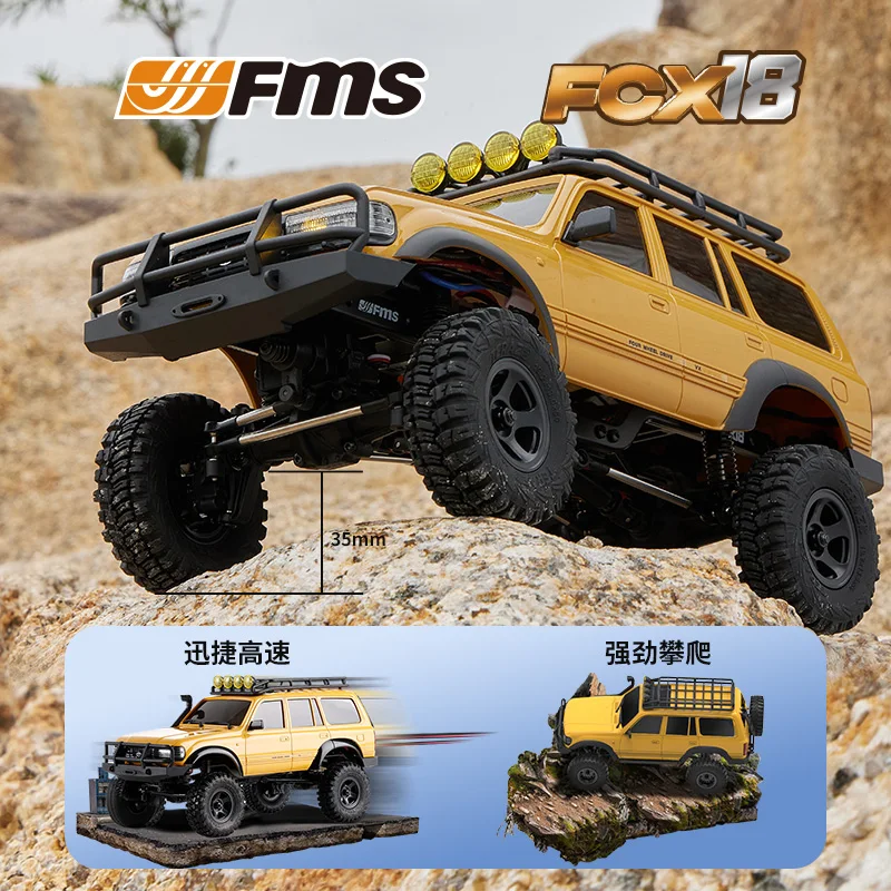 FMS-brand-new-FCX-1-18-Toyota-LC80-off-road-four-wheel-drive-RC ...