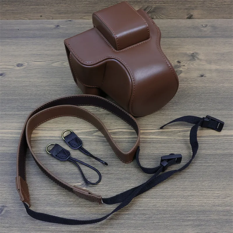 For-Canon-EOS-R50-Lens-18-45mm-R100-Camera-PU-Leather-Protective-Case ...