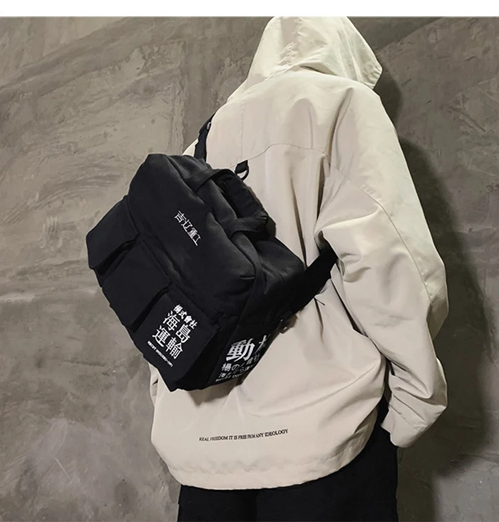 Streetwear Techwear Japanese Shoulder Bag | Limited Edition | Fūga