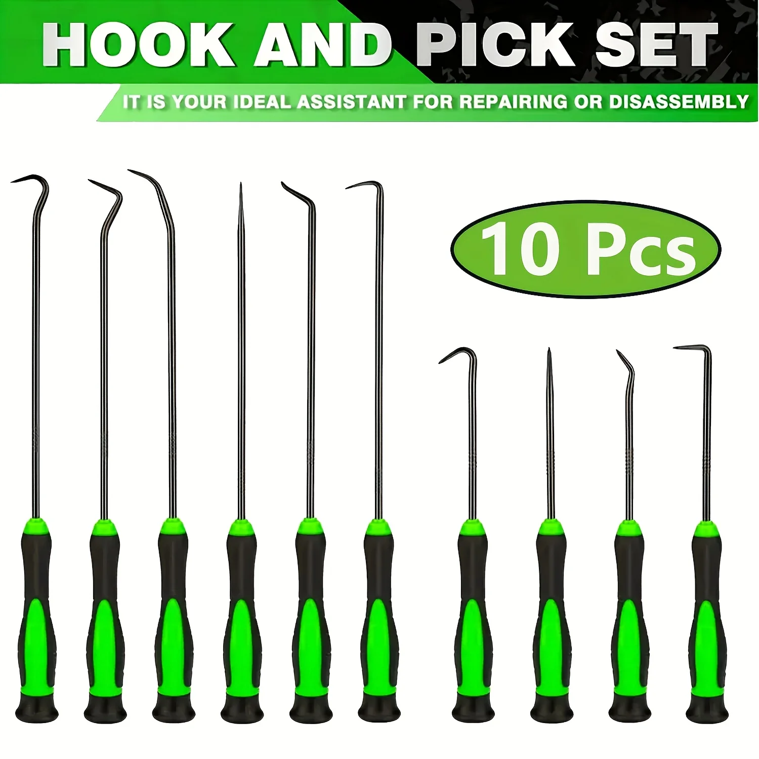 10PCS auto maintenance tools oil seal hook removal seal hook puller car ...