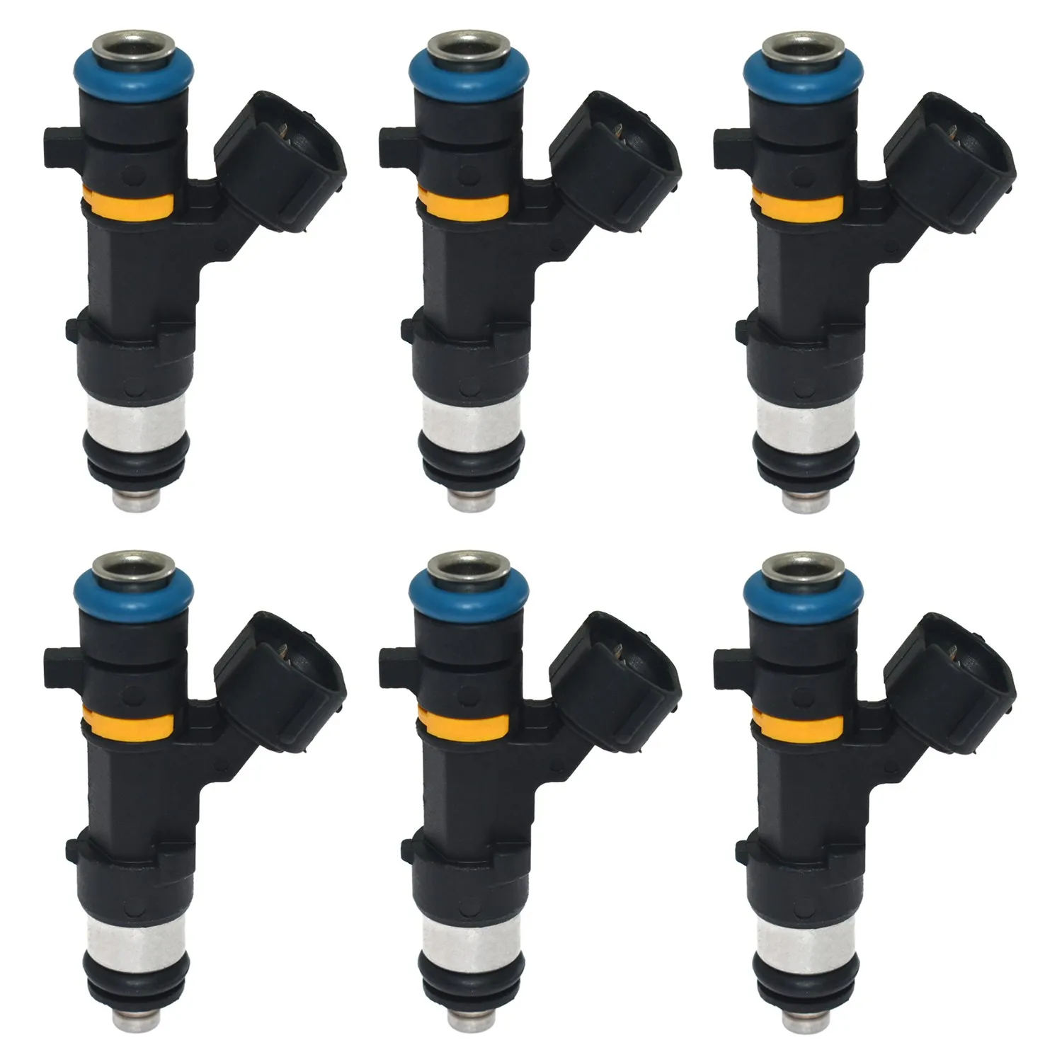 Set-of-6-Fuel-Injectors-For-Nissan-Murano-350Z-Infiniti-G35-FX35-M35-3 ...