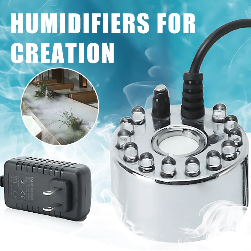 Mist-Maker-Fogger-Water-Fountain-Pond-Fog-Machine-Atomizer-Air ...