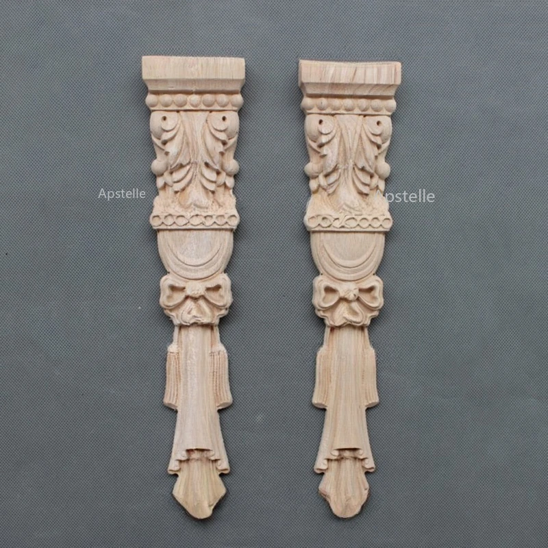 European-style Home Accessories Carved Stigma Solid Wood Fireplace ...