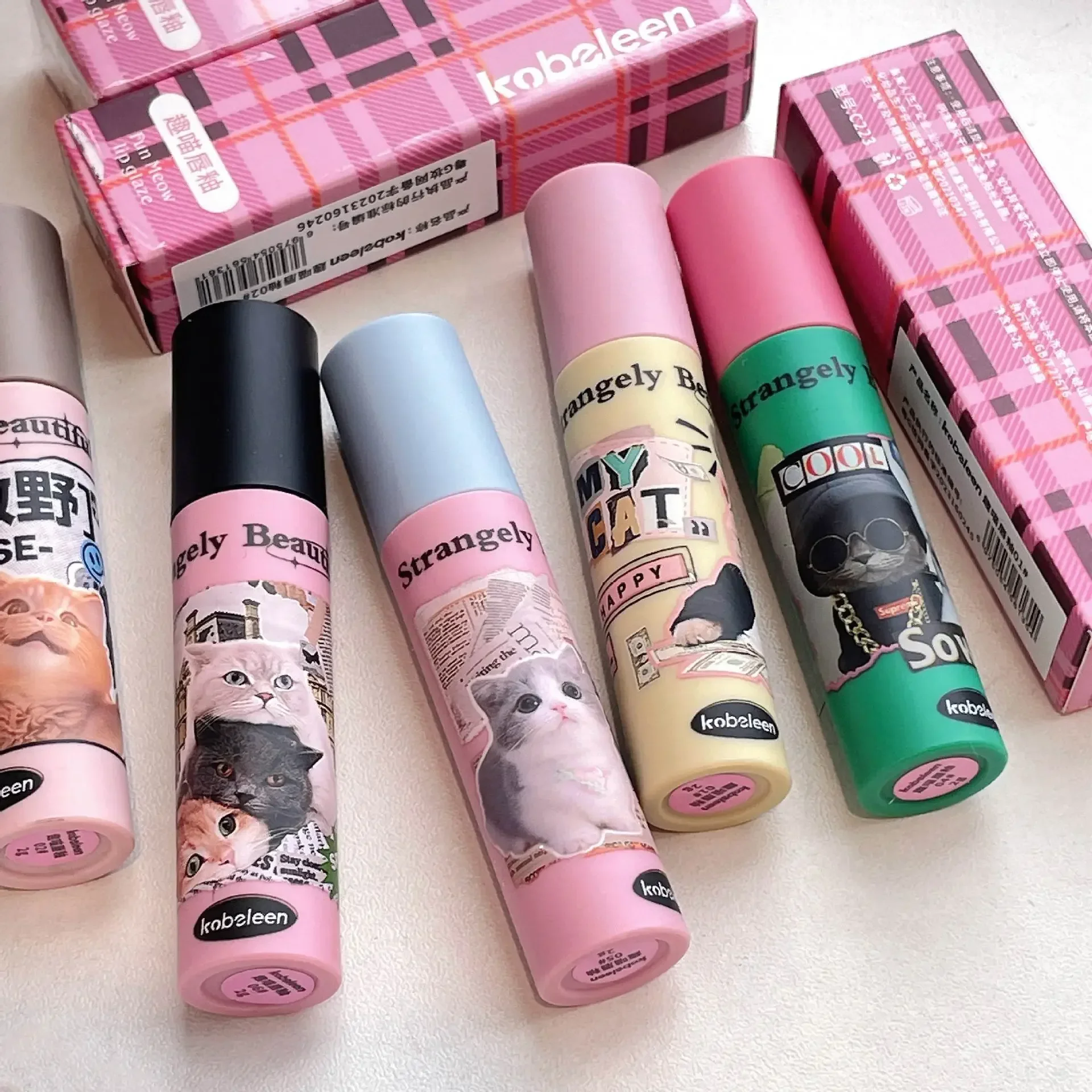 Kawaii-Cat-Matte-Lip-Tint-Korean-Makeup-Lip-Mud-Cheek-Rouge-Tint ...