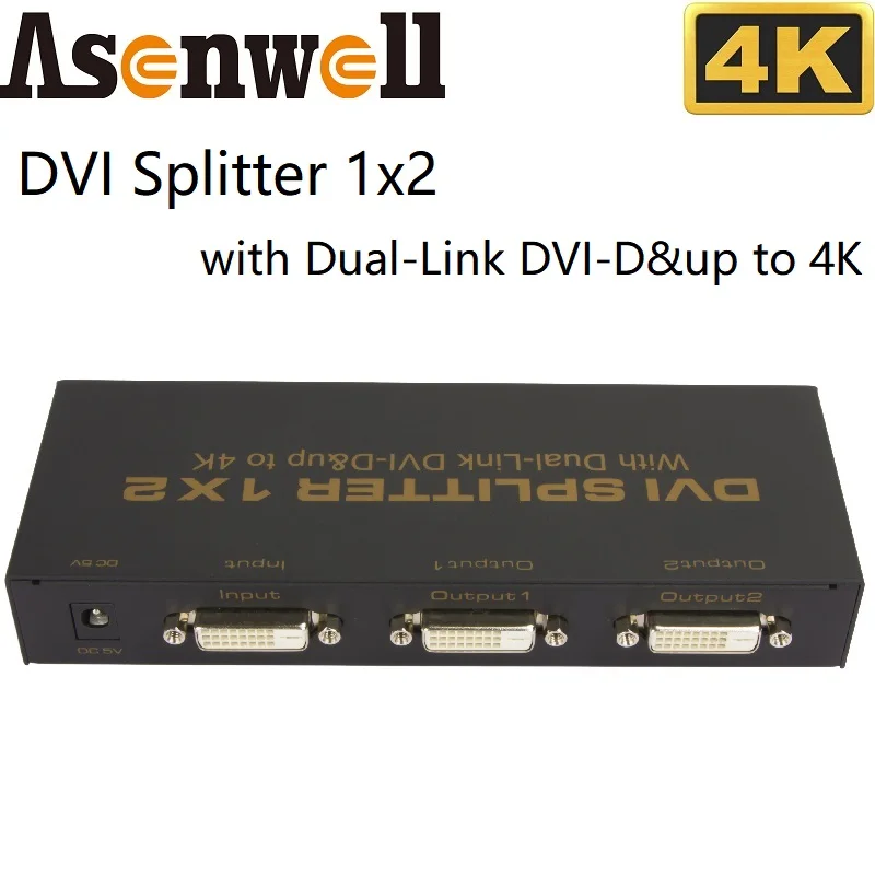 Dual Dvi | Splitter | Audio Video Cables - Dvi 1 2 Splitter 1x2 ...