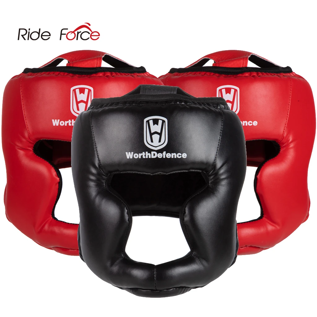 Kick Boxing Helmet for Men Women PU Karate Muay Thai Guantes De Boxeo ...