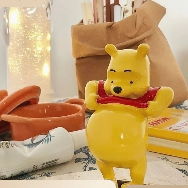 miniso-Winnie-the-Pooh-Fat-Bear-Action-Figure-Hobby-Toys-Resin-Ornament ...