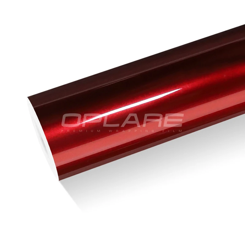 Highest Quality Glossy Metallic Midnight Cherry Vinyl Wrap Cherry Red ...