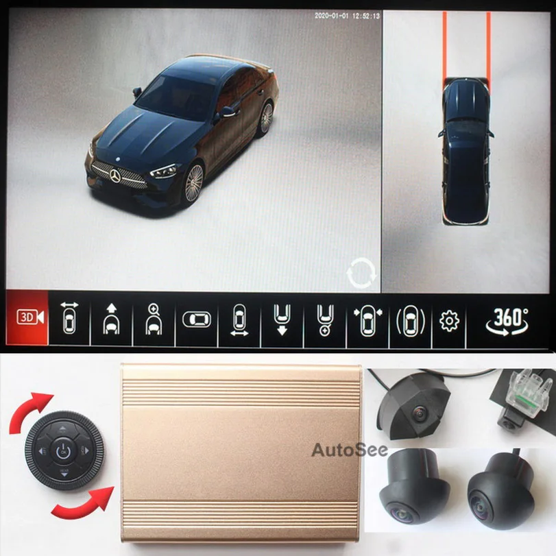 for-Benz-for-Mercedes-C-E-S-class-car-360-degree-camera-Birds-eye ...