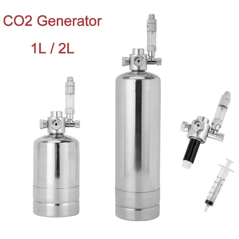 CO2 Generator System Kit Fish Tank CO2 Cylinder Generator System ...
