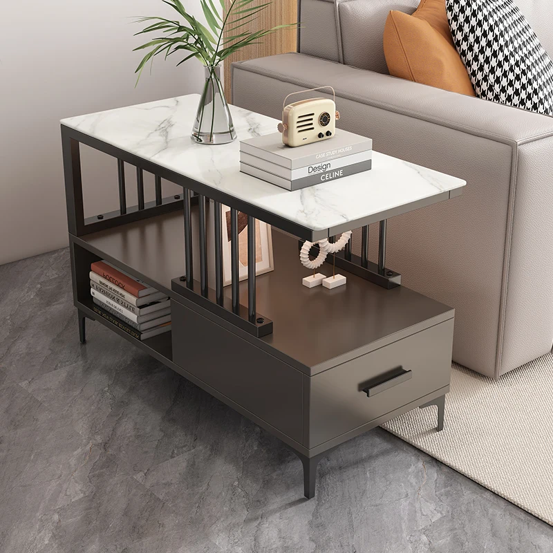 Nordic-Luxury-Coffee-Table-Trau-Storage-Hardcover-White-Modern-Side-Table-Marble-Minimalist-Mesa ...