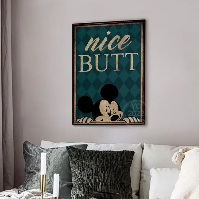 [Popular item] Canvas Paintings: Disney Cartoon Posters - Bringing ...