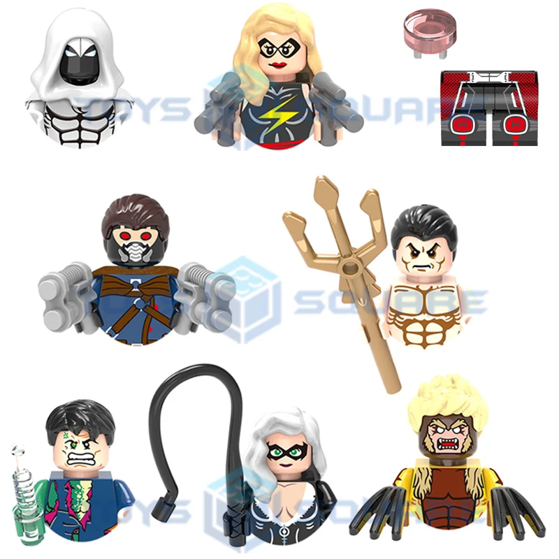 A-Lua-Capit-o-Modelo-Blocos-Set-Tijolos-Estrela-Ant-Lord-Bruce-Man-Gato ...