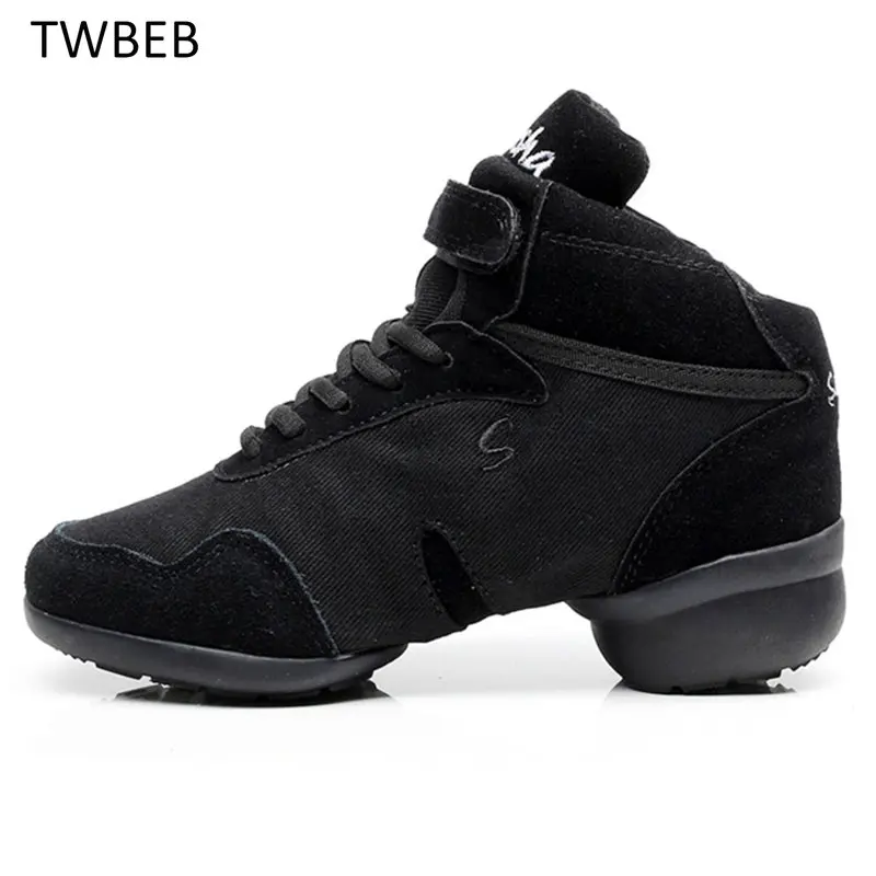 Dance Shoes Men Women Sneakers Dance Modern Hip-hop Salsa Dancing Shoes ...