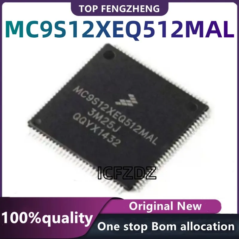 100-New-original-MC9S12XEQ512MAL-QFP-112-MC9S12XEQ512-QFP112-Electronic-components-integrated ...