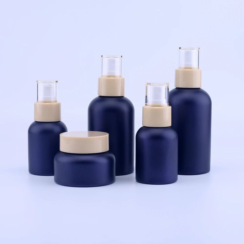40ml-100ml-120ml-Black-Glass-Emulsion-Refillable-Ointment-Bottles-50g ...