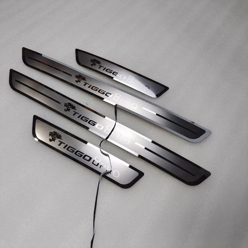 For Chery Tiggo 8 Pro Accessory 2020 2021 2022 Stainless Car Door Sill ...