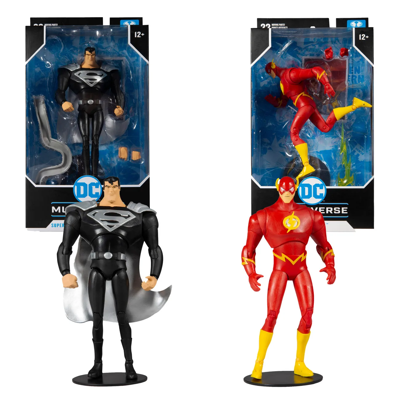 McFarlane-Toys-Superman-The-Flash-Superman-The-Animated-Series-18cm ...