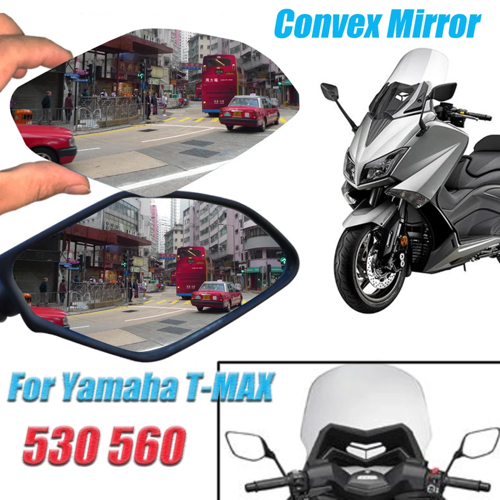 Convex Mirror Increase Rearview Mirrors Side Mirror View Vision Lens ...