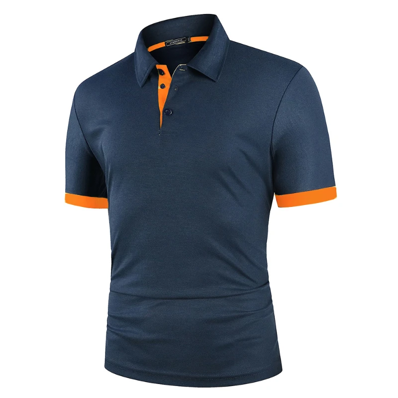 Breathable Polo Work Shirts | Solid Short Sleeve Polo | Cotton Polo Shirt Work - Polo - Aliexpress