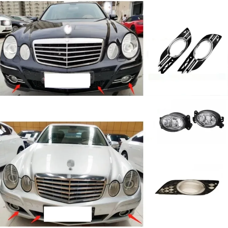 Front-bumper-fog-light-frame-electroplated-decorative-cover-grille-for ...