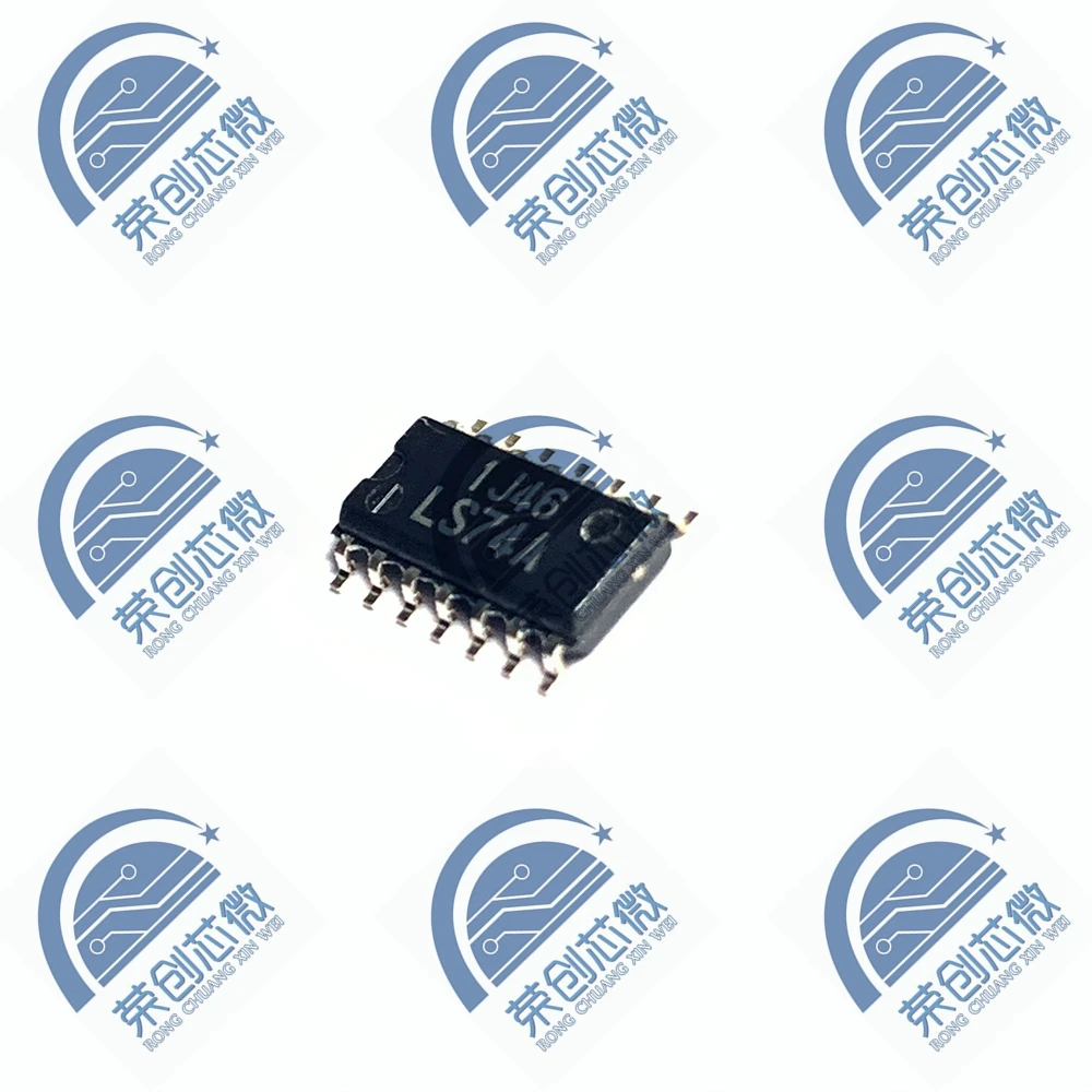 10 Uds./lote SN74LS74ADR LS74A 74LS74 SMD SOP-14 3,9 MM flip-flop doble ...
