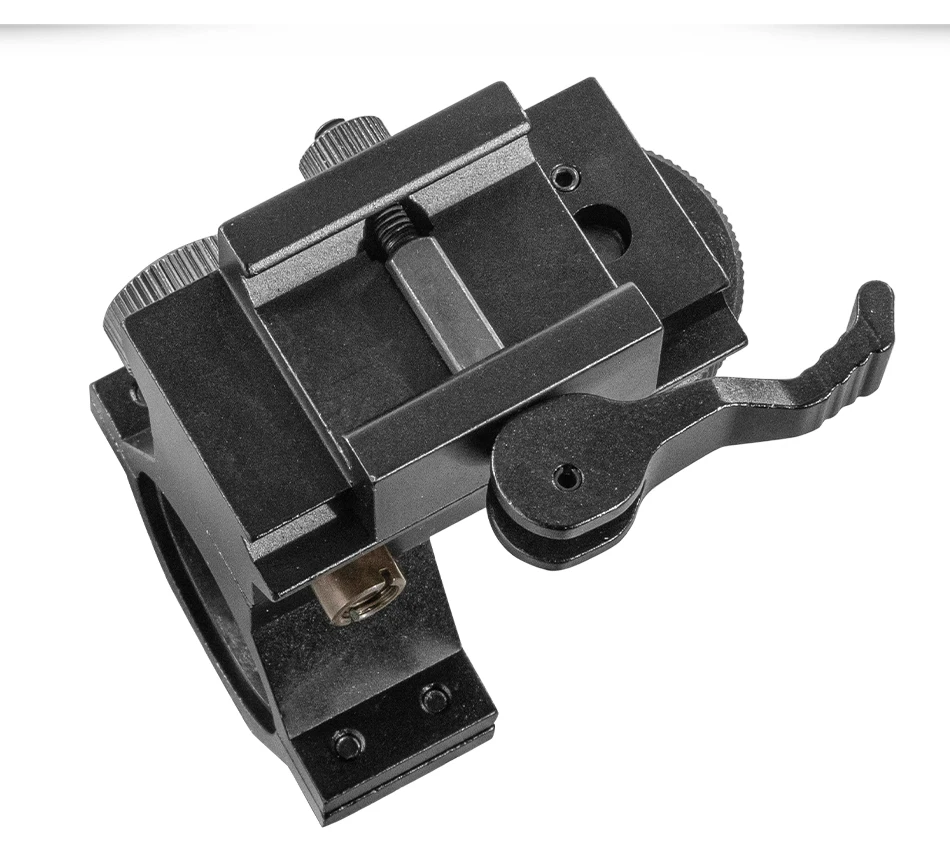 FIRE WOLF 30mm/25mm Ring Adjustable Windage Elevation Rifle Scope QD ...