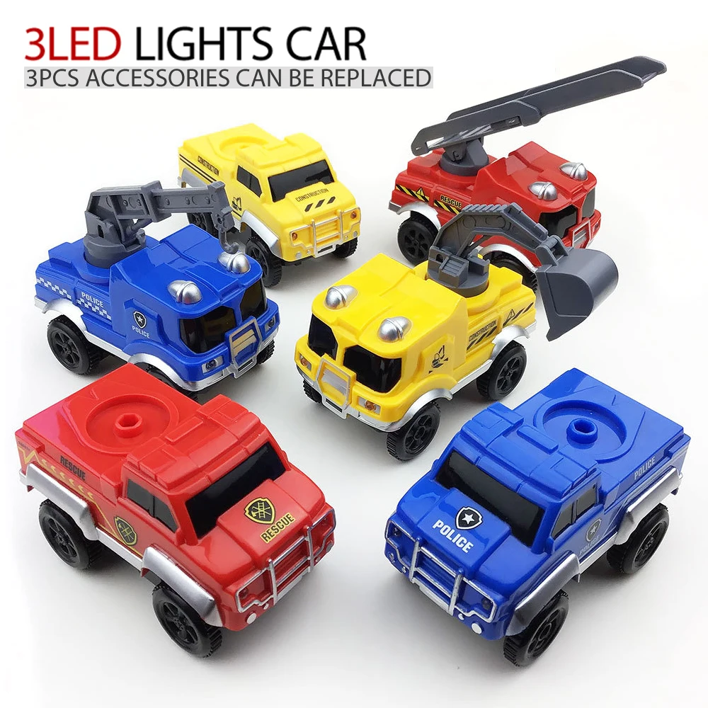 LED-Light-Tracks-Electronics-Car-Tracks-Toy-Parts-3-Colorful-Lights ...