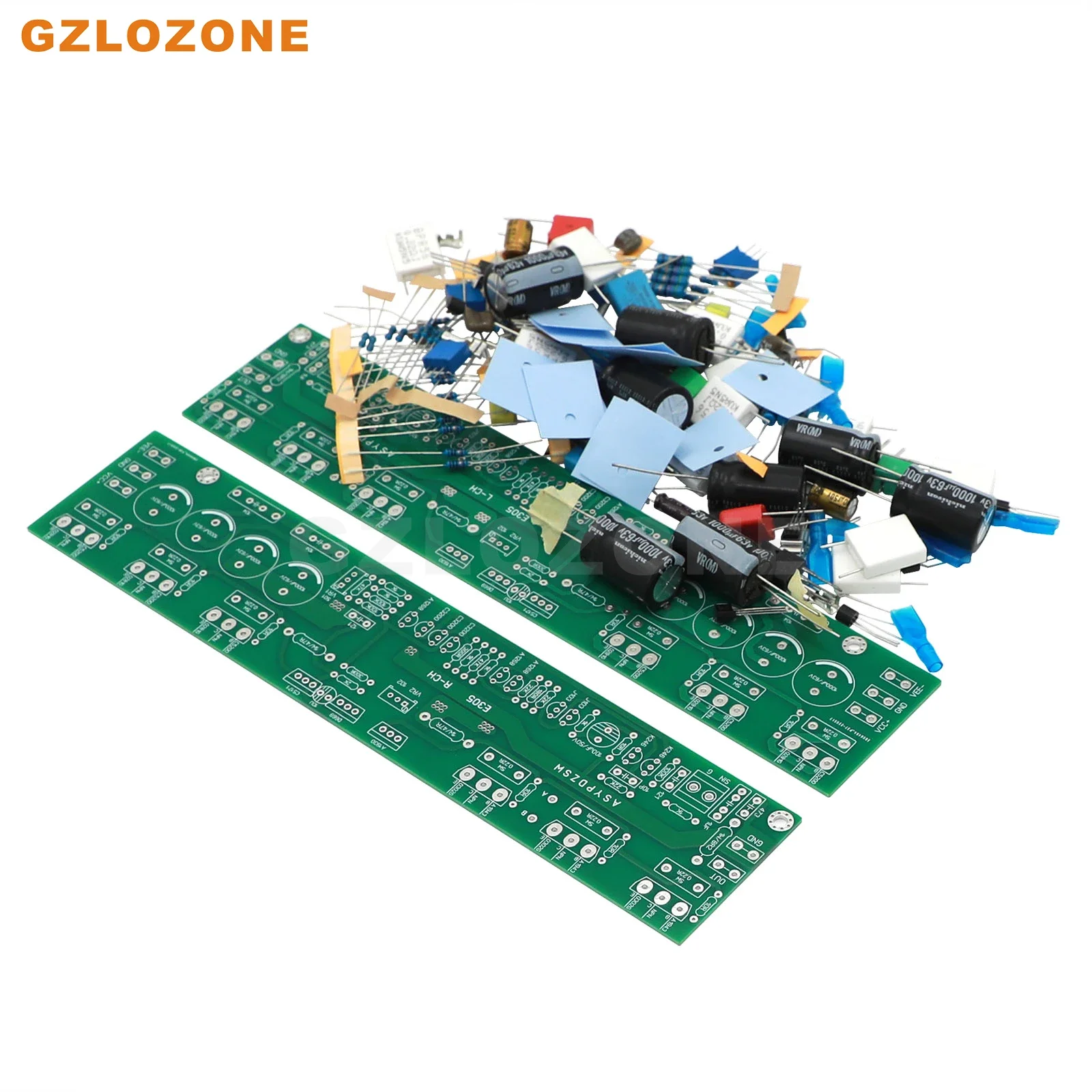 2CH HIFI E305 FET Differential Architecture Power Amplifier DIY Kit ...
