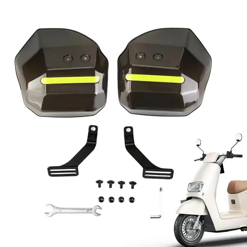 Universal-Motorcycle-Hand-guards-bike-Handlebar-Guards-with-Reflective ...