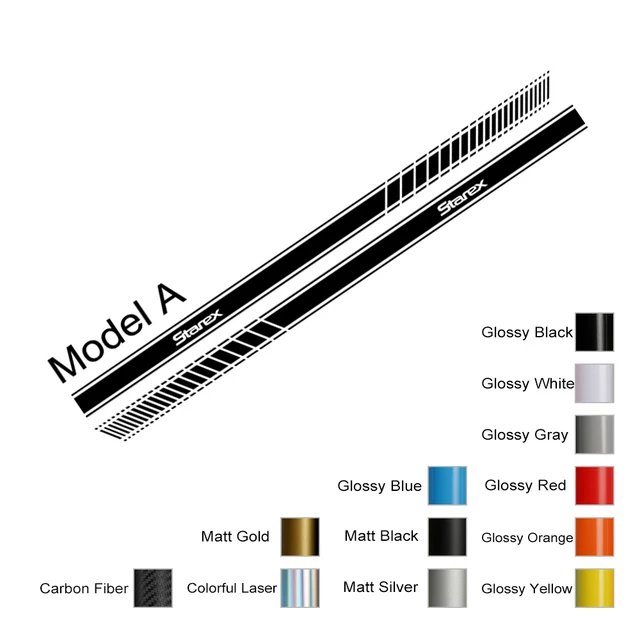 Van Stickers For Hyundai Grand Starex H1 Royale H200 H300 A1 Satellite ...