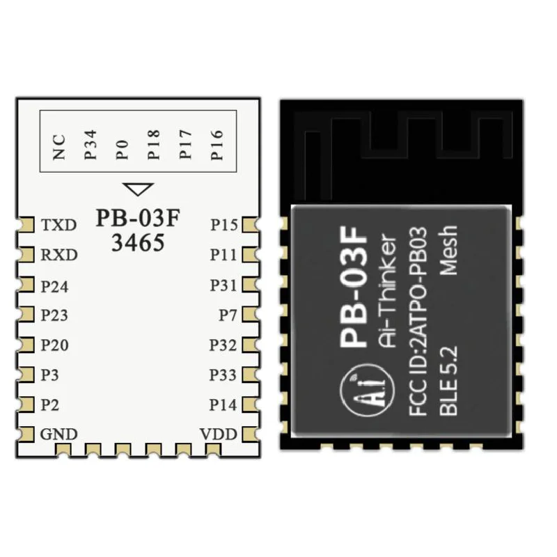 PB-03F Module Bluetooth BLE5.2 Low Power PHY6252 Solution - AliExpress 502