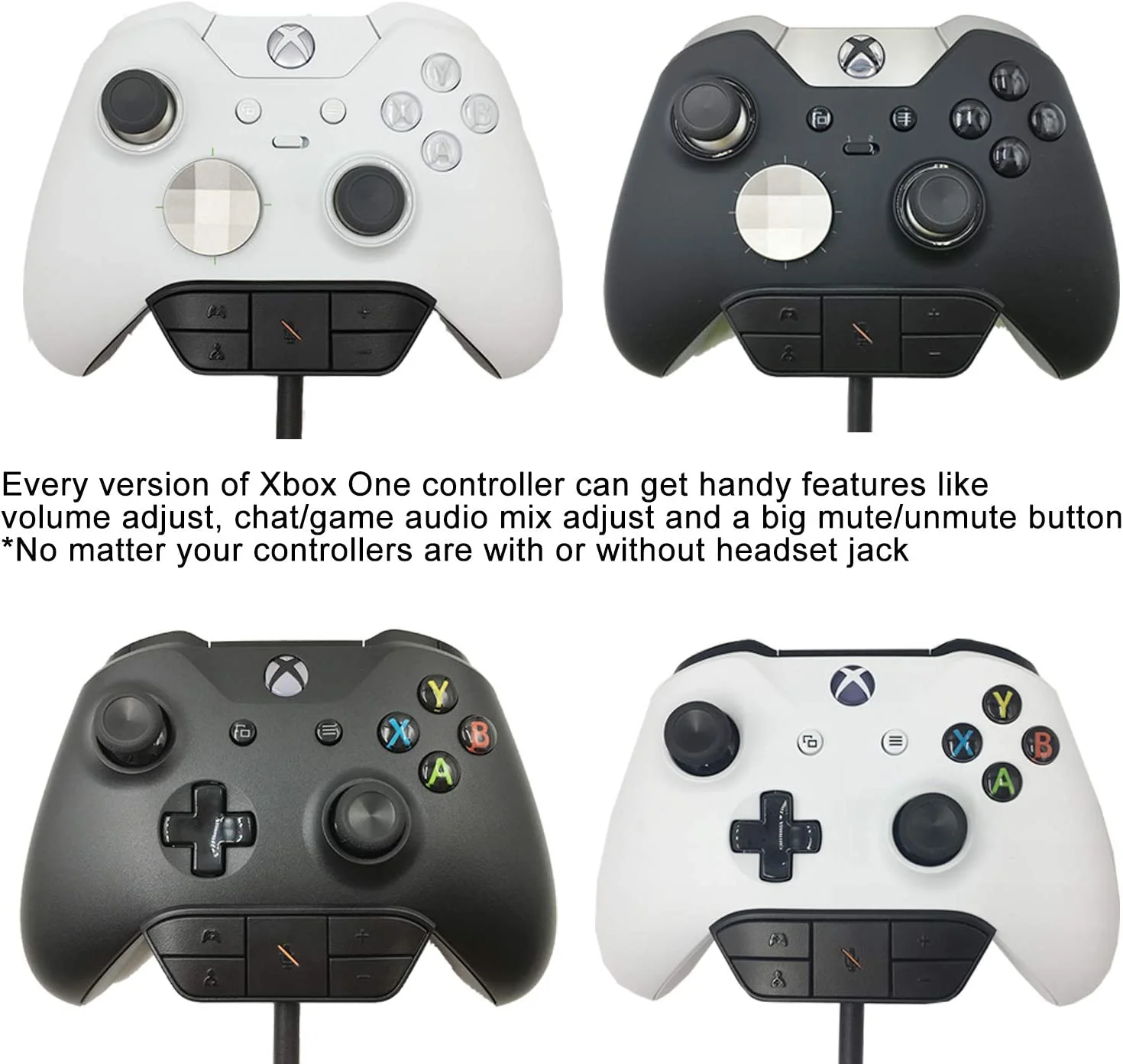 Xbox One Headset Adapter Buttons