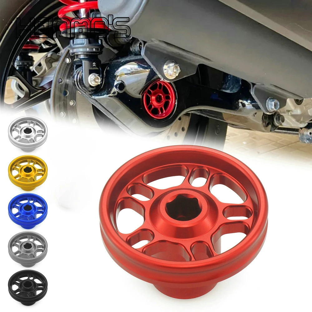 XMAX-Motorcycle-Rear-Wheel-Axel-Screw-Nut-Cover-Plug-CNC-Aluminum-For ...