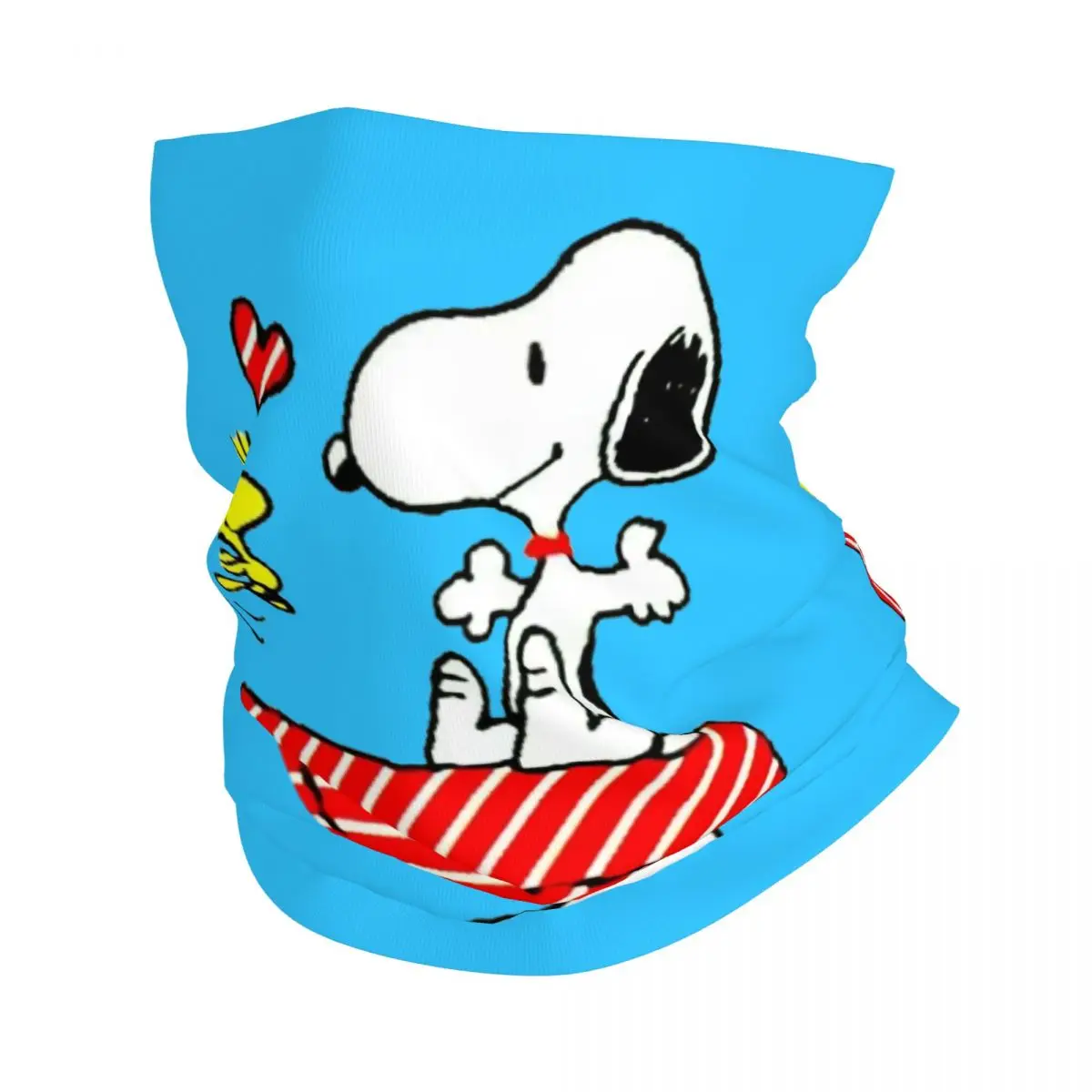 Pañuelo para el cuello de invierno a prueba de viento con diseño de Snoopy y Charlie Brown, con ...