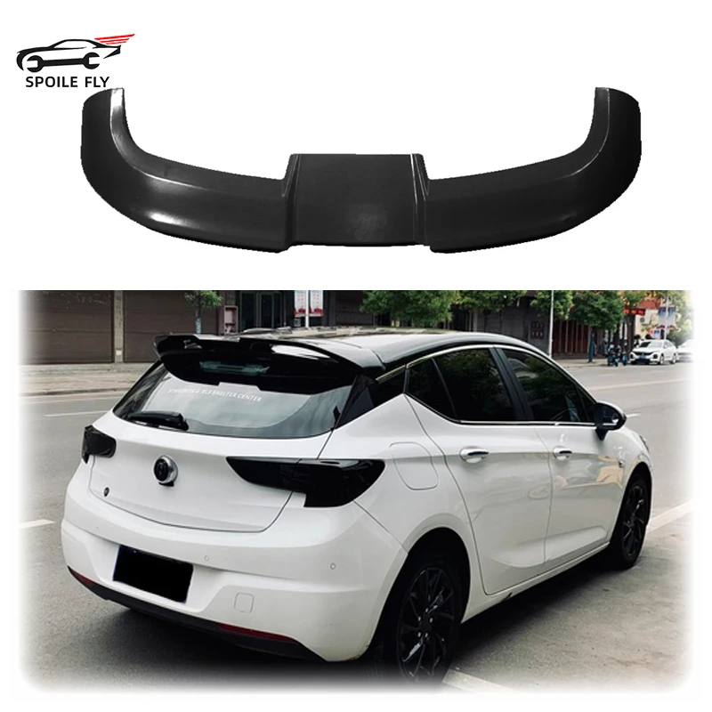 High Quality ABS Material Spoiler For Opel Astra K 2015 2018 Glossy ...