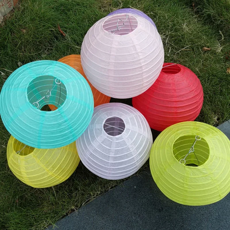 1Pc 6inch 15cm Chinese Paper Lantern Birthday Wedding Party Decor DIY ...