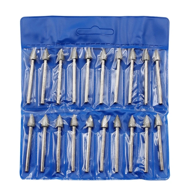 Pack-of-20-Grinding-Head-Grinding-Needle-Bits-Burrs-Metal-Stone-Jade ...