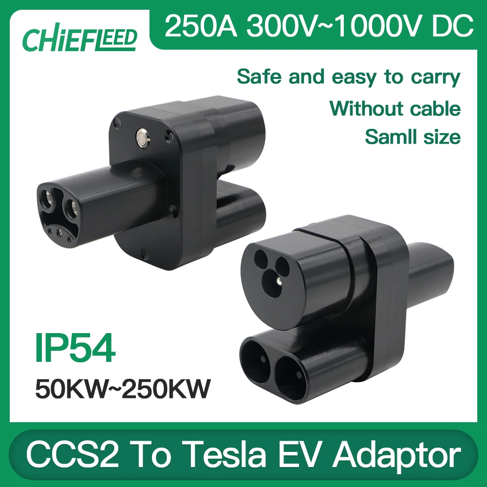 Chiefleed-CCS2-to-Telsa-Adapter-Fit-NACS-Electric-Vehicle-Car-EV ...