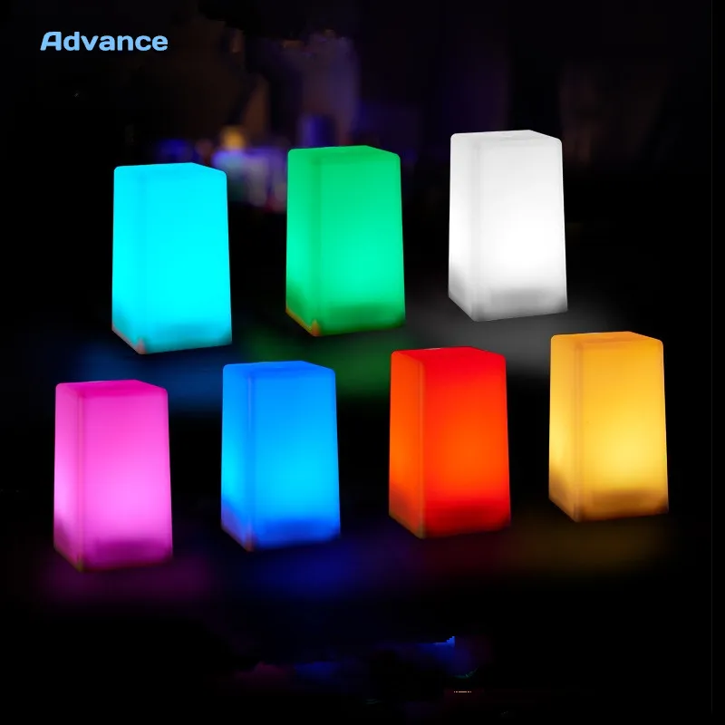 Bar Table Light Led 8 Colors Shop KTV Room Table Restaurant Customized ...