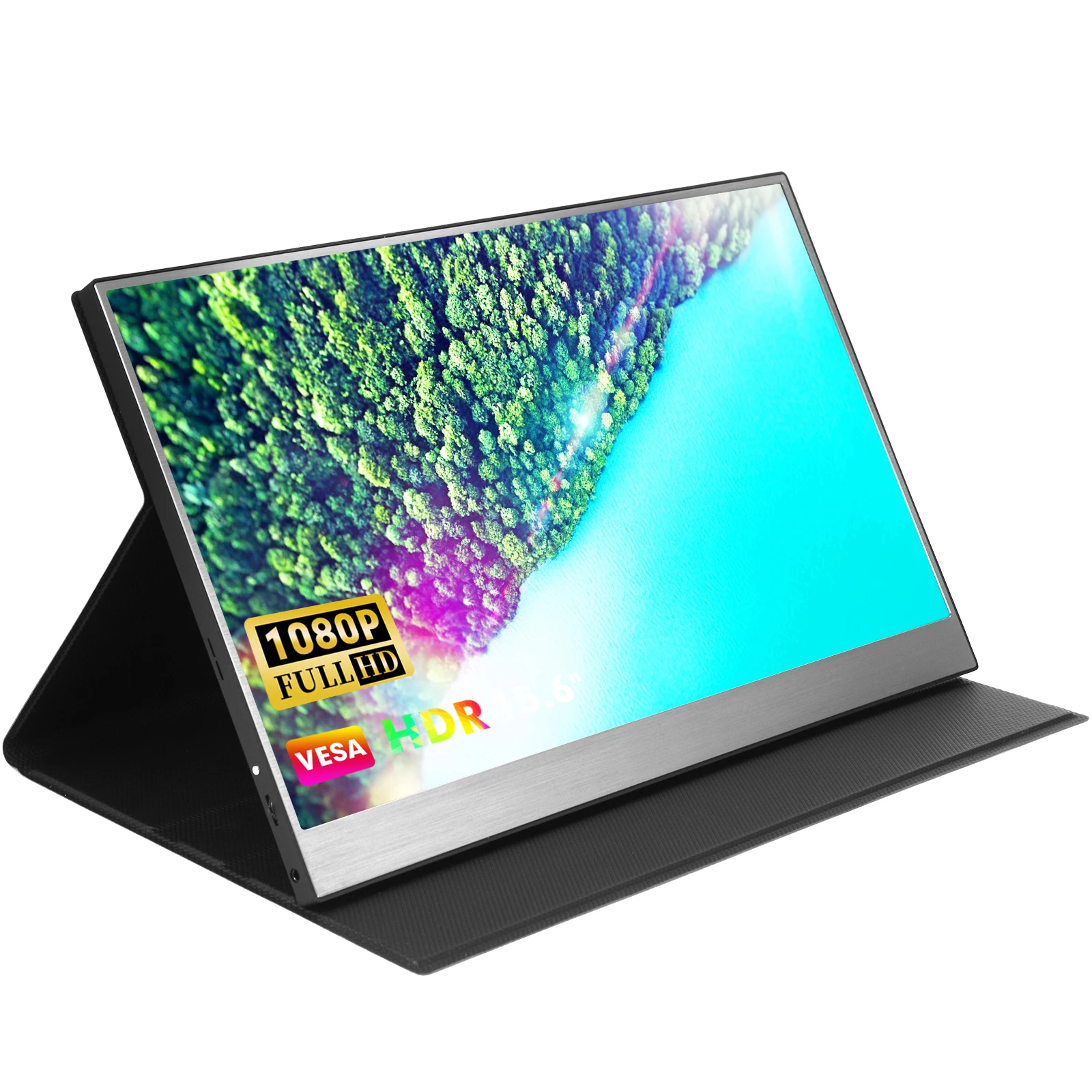 15-6-Inch-Portable-Led-Monitor-FHD-USB-C-Computer-Display-IPS-VESA-with ...