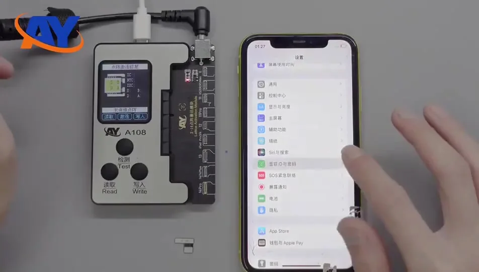 Программатор AY A108 для iPhone 8 - 14 Pro Max | AliExpress