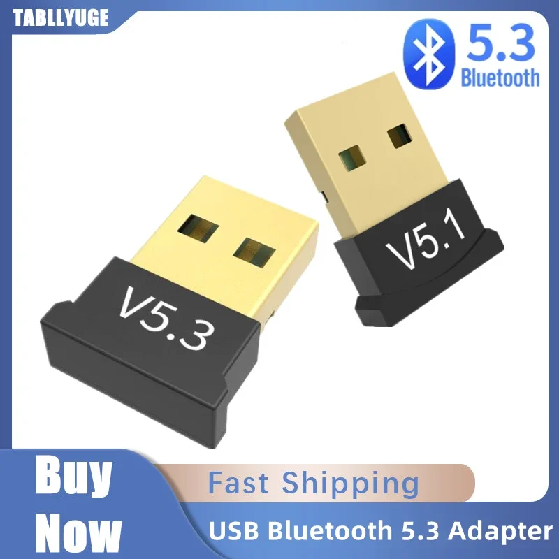 USB-Bluetooth-5-1-Adapter-For-Wireless-Speaker-Audio-Laptop-Mouse ...