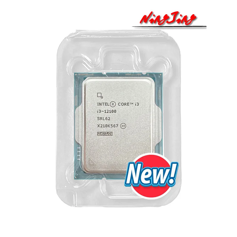 Intel Core i3-12100 i3 12100 3.3 GHz 4-Core 8-Thread CPU Processor ...
